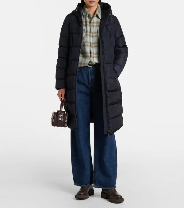 Moncler Avocette Down Coat - Blue