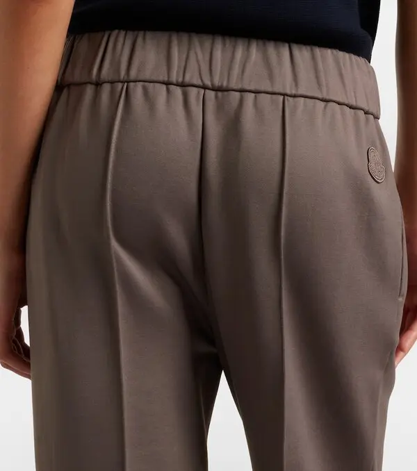 Moncler Jersey Sweatpants - Grey