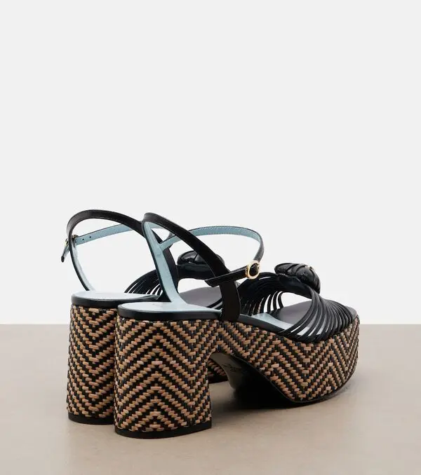 Valentino Garavani Cour Royal Platform Sandals