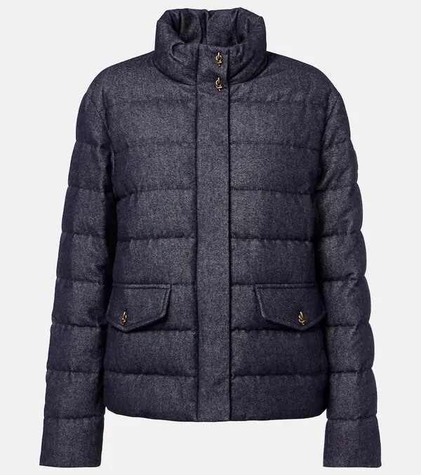 Moncler Bessettez Quilted Cotton Down Jacket