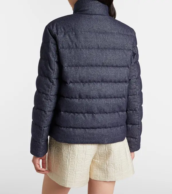 Moncler Bessettez Quilted Cotton Down Jacket
