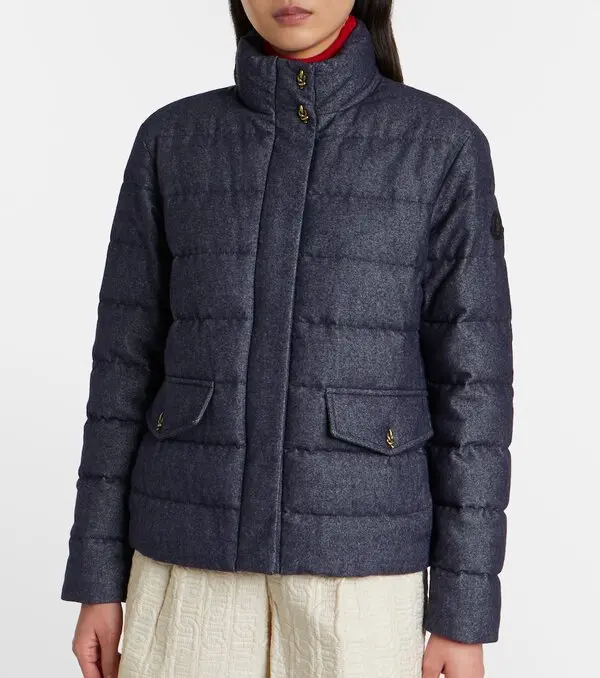 Moncler Bessettez Quilted Cotton Down Jacket