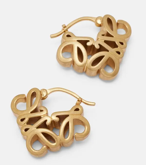 Loewe Anagram Bombe Earrings - Gold