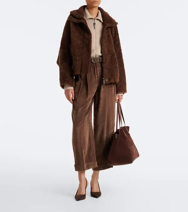 Brunello Cucinelli Shearling Jacket