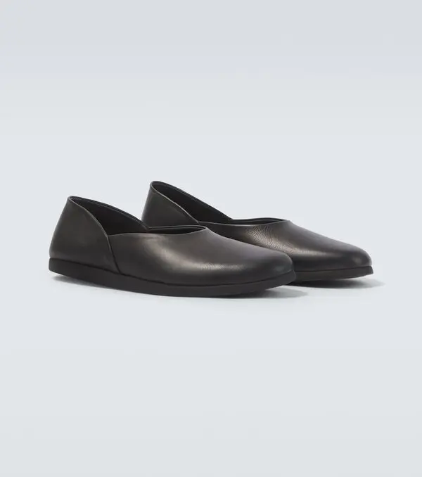 STOFFA Leather Slip-on Shoes