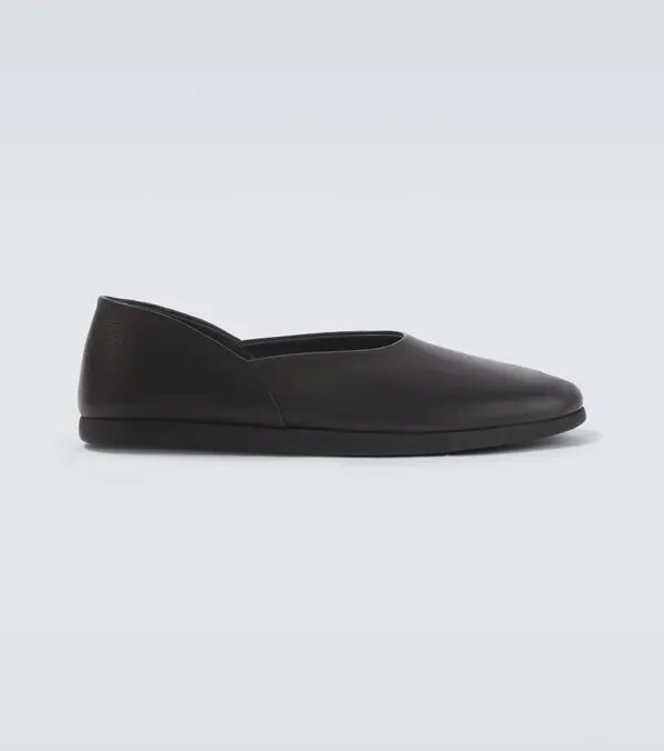 STOFFA Leather Slip-on Shoes