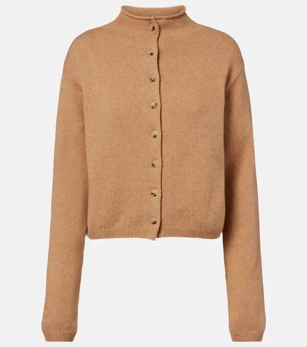 Khaite Annora Wool And Cashmere Cardigan