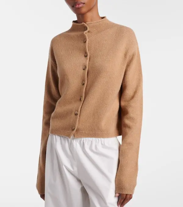 Khaite Annora Wool And Cashmere Cardigan