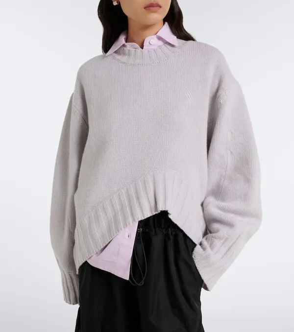 Attico Wool And Cashmere Sweater
