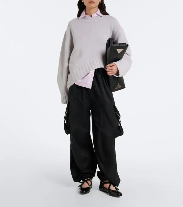 Attico Wool And Cashmere Sweater