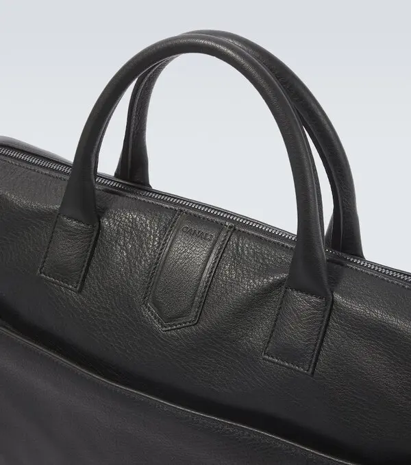 Canali Leather Briefcase