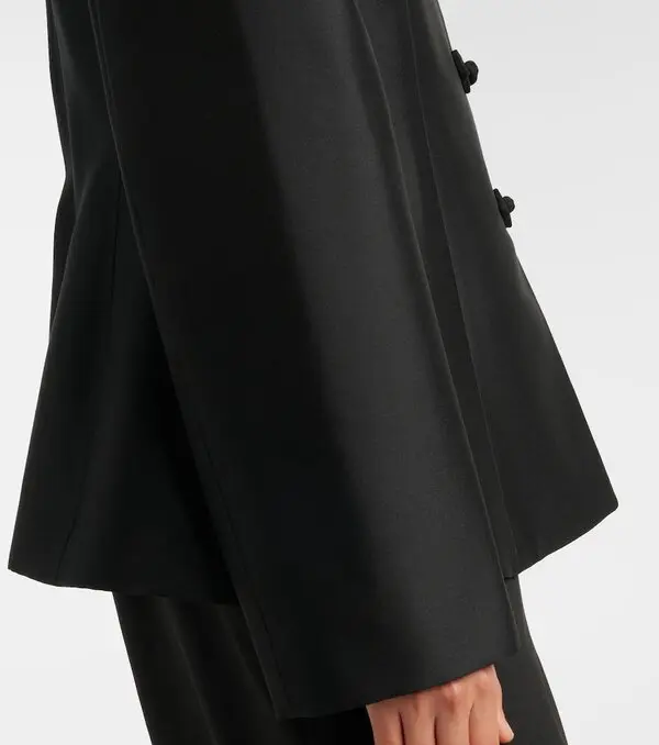 RÓHE Wool-blend Jacket With Toggle Fastening