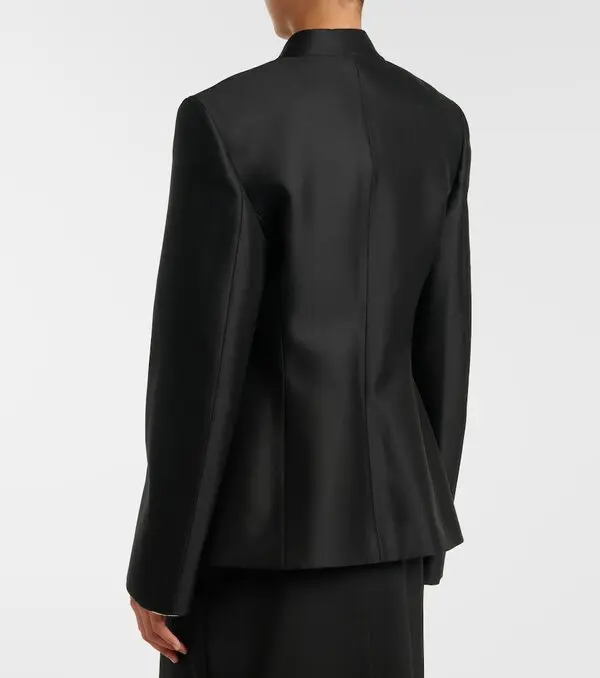RÓHE Wool-blend Jacket With Toggle Fastening