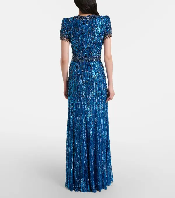 Jenny Packham Roxy Embellished Gown