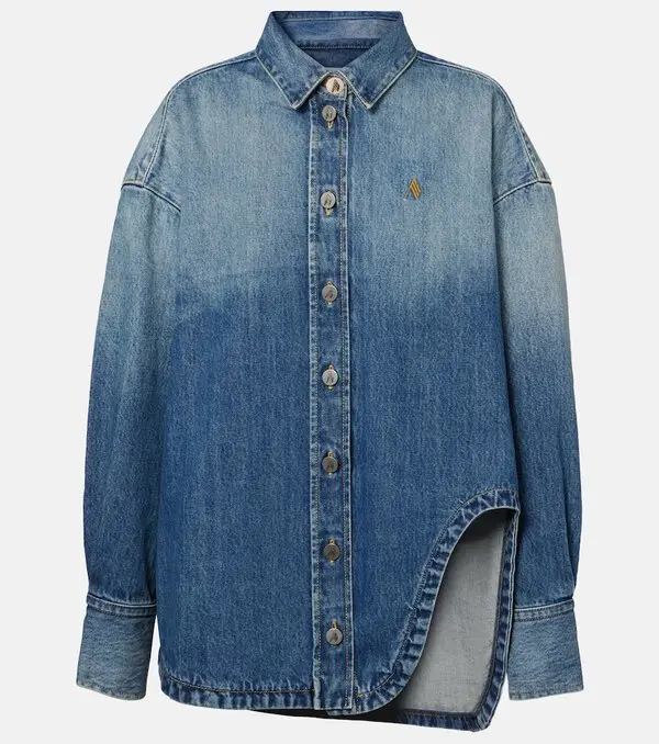 Attico Cotton Denim Shirt