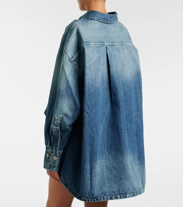 Attico Cotton Denim Shirt