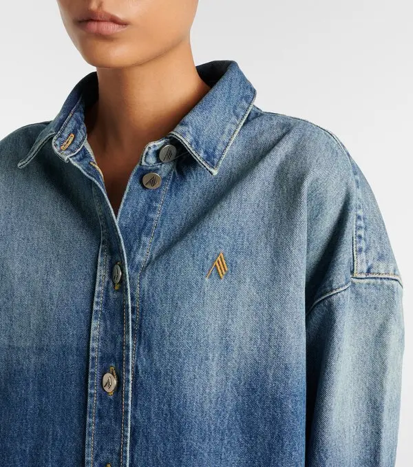 Attico Cotton Denim Shirt