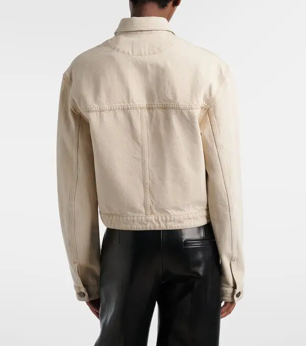 Khaite The Tomer Denim Jacket - Grey