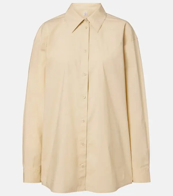 TOTEME Oversized Cotton Poplin Shirt