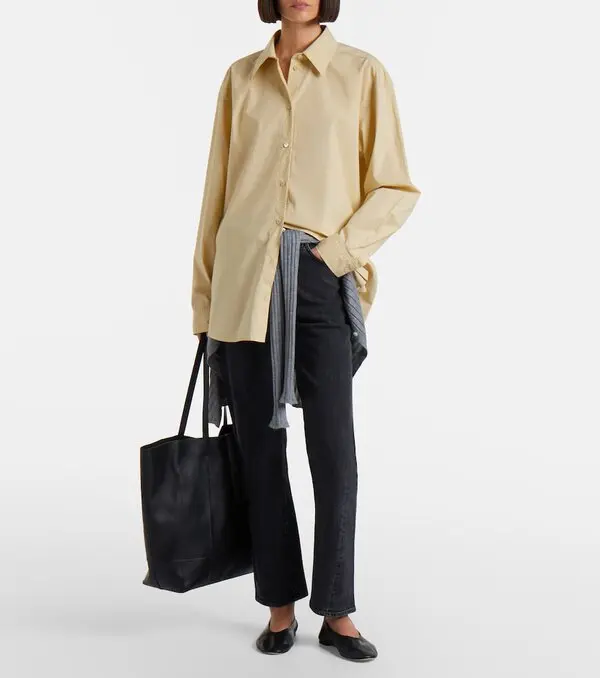 TOTEME Oversized Cotton Poplin Shirt