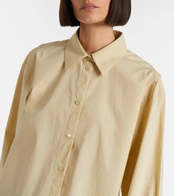 TOTEME Oversized Cotton Poplin Shirt