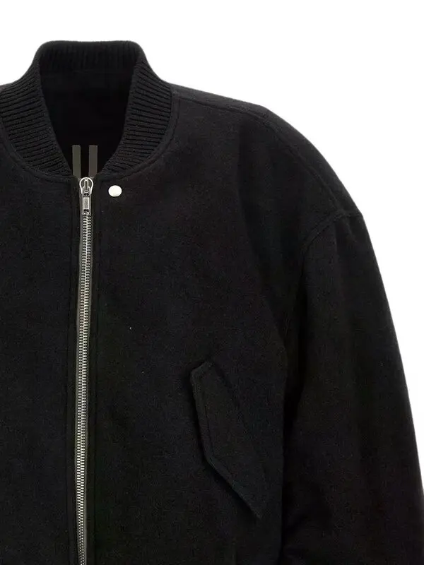 Rick Owens Secchia Flight Wool Bomber Jacket