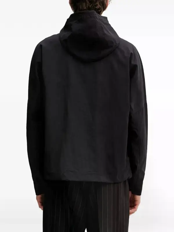 Fred Perry Embroidered Logo Hooded Jacket