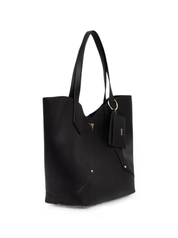Guess Darcy Logo-plaque Pebbled Tote Bag