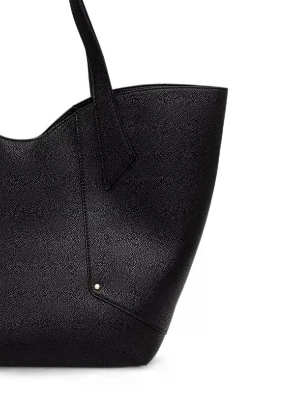 Guess Darcy Logo-plaque Pebbled Tote Bag