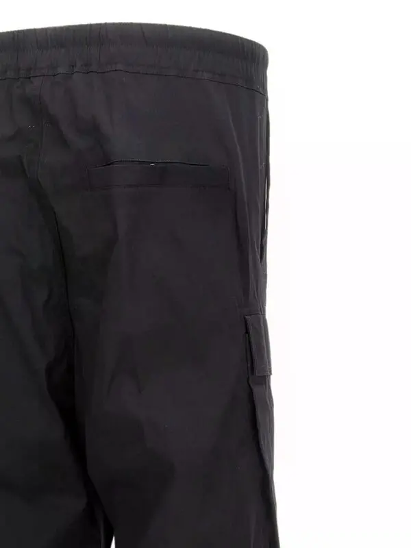 Rick Owens Tower Cargo Belas Low-crotch Cargo Pants - Black