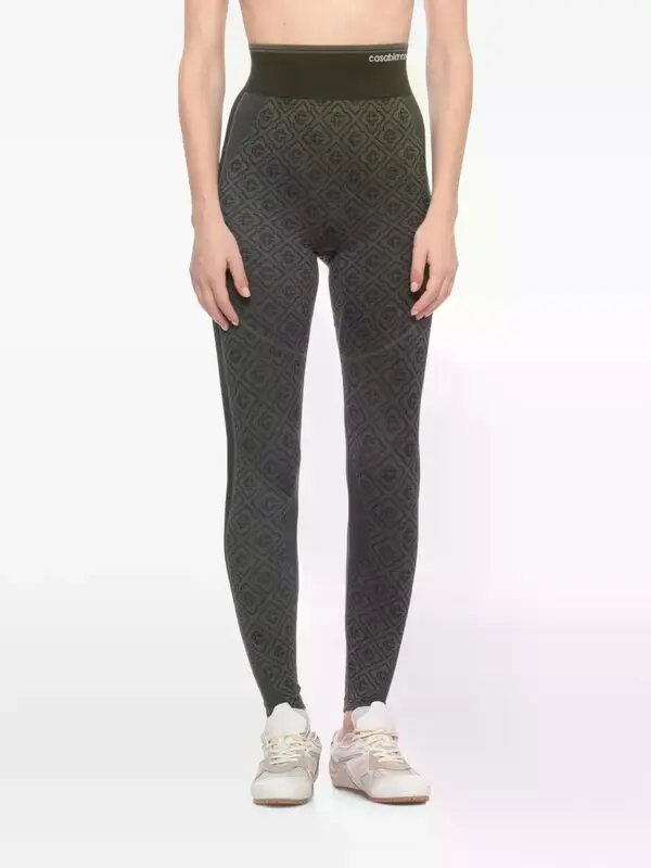 Casablanca Monogram-print Seamless Leggings