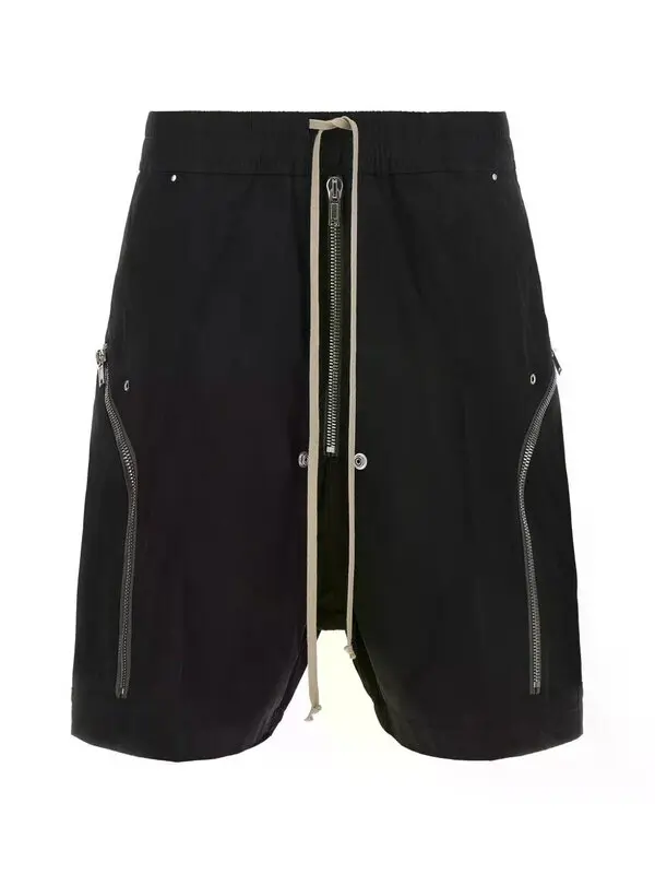 Rick Owens Tower Heizer Bermuda Shorts - Black