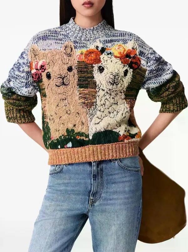 Stella McCartney Alpaca-motif Sweater