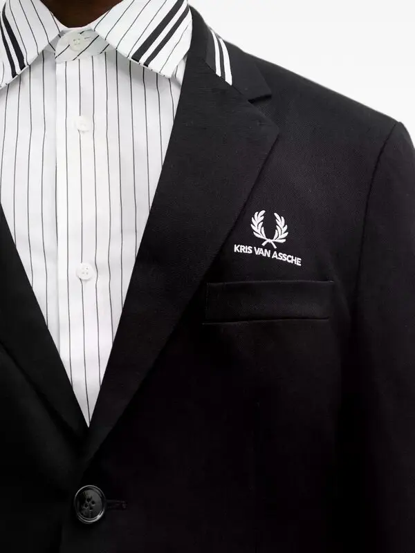 Fred Perry Single-breasted Blazer