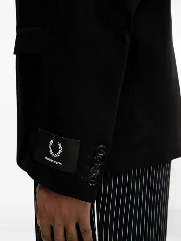 Fred Perry Single-breasted Blazer