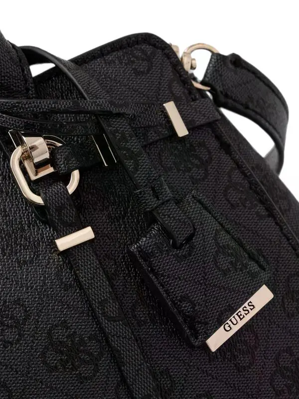 Guess Leona Monogram Shoulder Bag