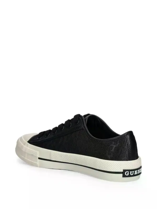 Guess Carey Monogram Print Lace-up Sneakers