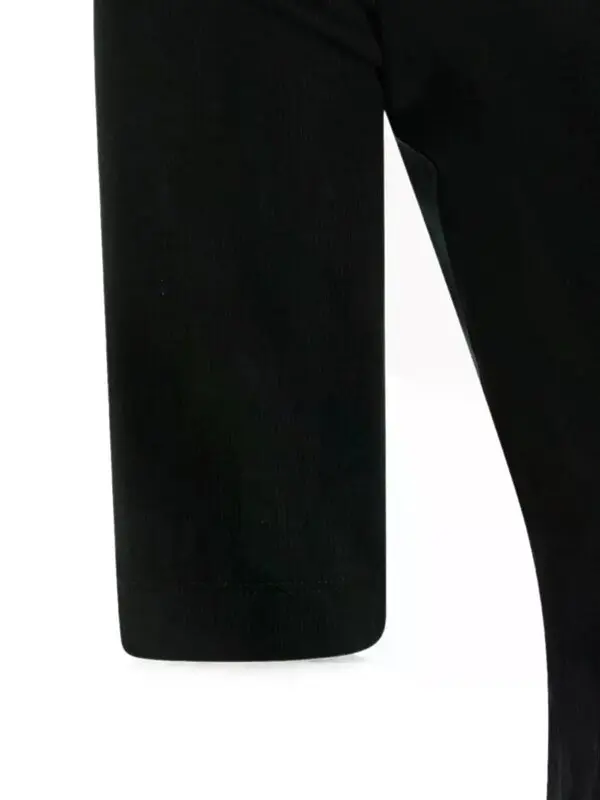 Fabiana Filippi Elbow-sleeve T-shirt - Black