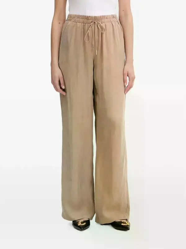 Guess Drawstring Wide-leg Trousers
