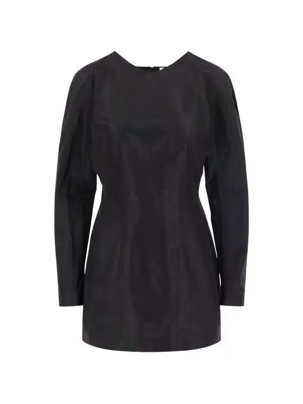 THE ROW Elione Puff Sleeve Top