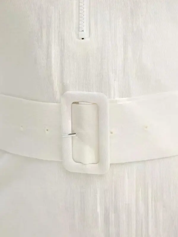 Guess Belted Zip-fastening Mini Dress