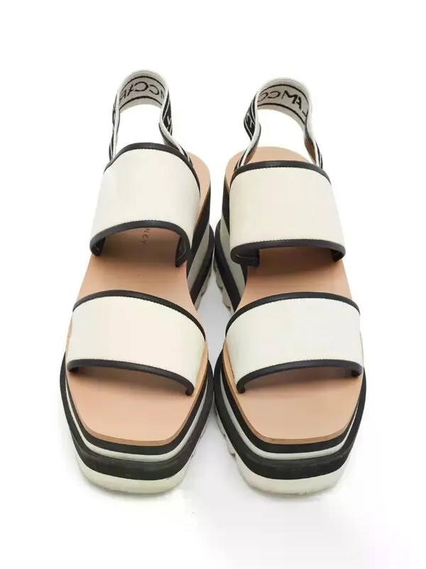 Stella McCartney Elyse Wedge Sandals