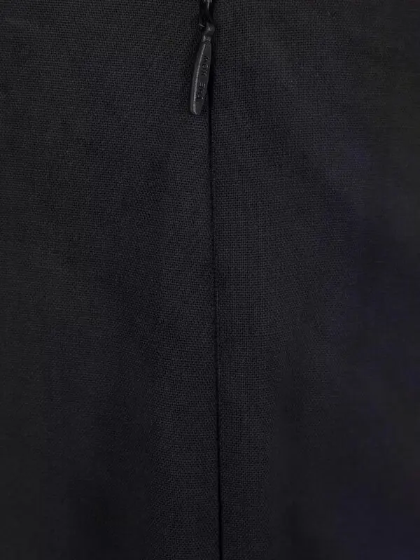 THE ROW Flamenca Pressed-crease Trousers - Black
