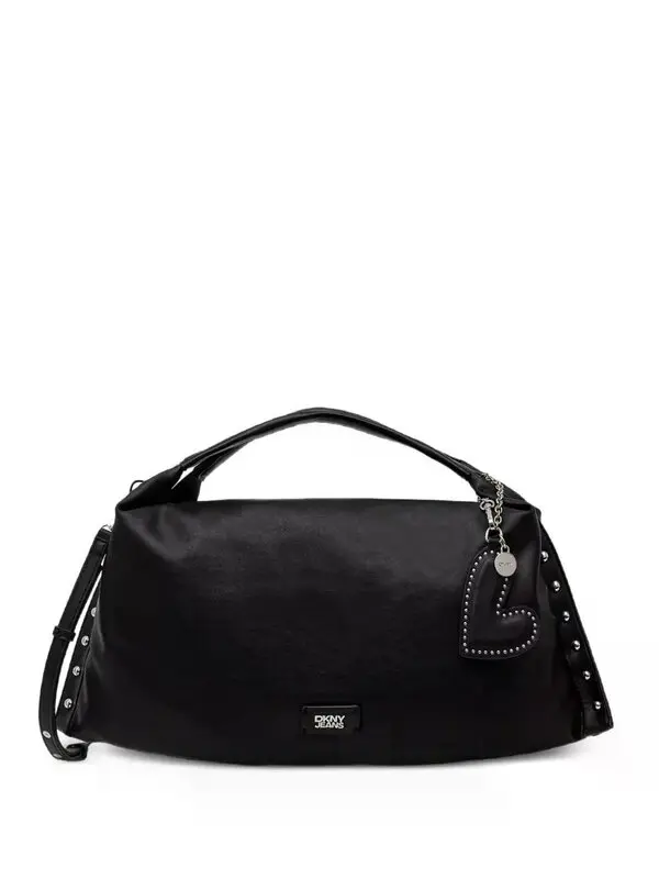 Dkny Rocco Studded Heart-charm Shoulder Bag
