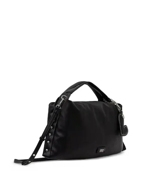 Dkny Rocco Studded Heart-charm Shoulder Bag