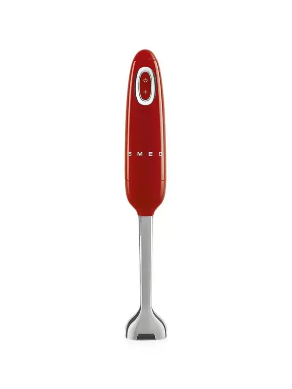 SMEG Logo-print Hand Blender - Red