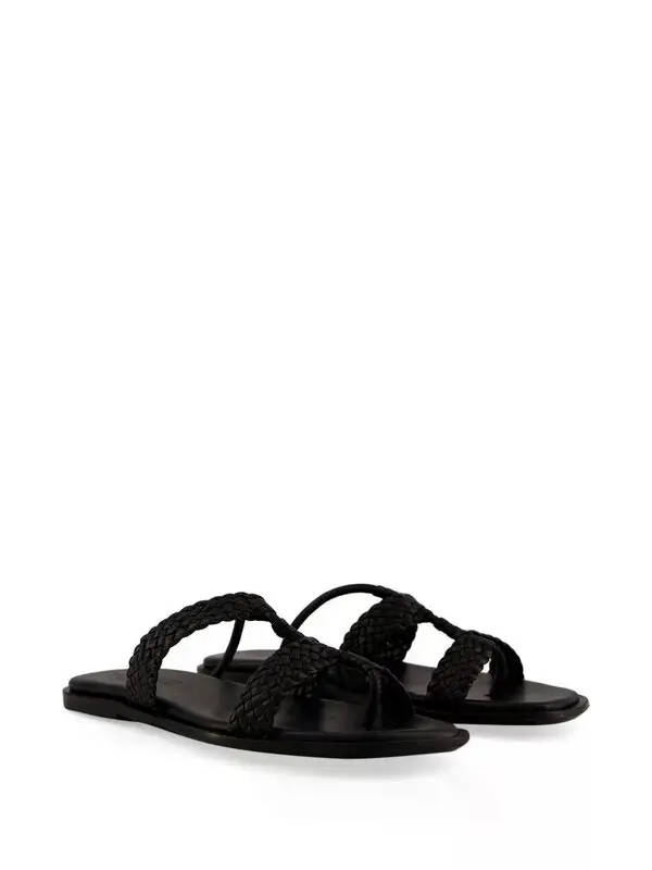 Hereu Lina Woven Lambskin Sandals