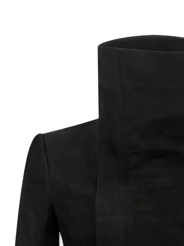 Rick Owens Naska Biker Leather Jacket - Black