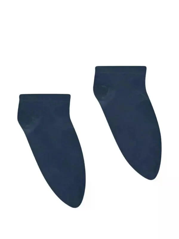 Wolford Matte Finish Ankle Socks - Blue
