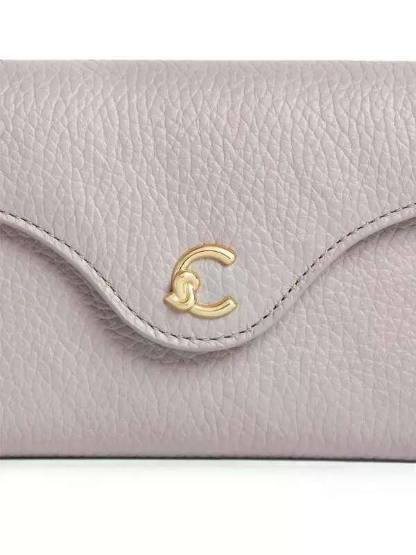 COCCINELLE Logo-plaque Pebbled Wallet